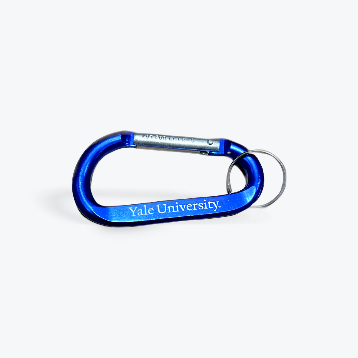 Yale University Carabiner Keychain — Yale Bulldog Blue by Campus Customs