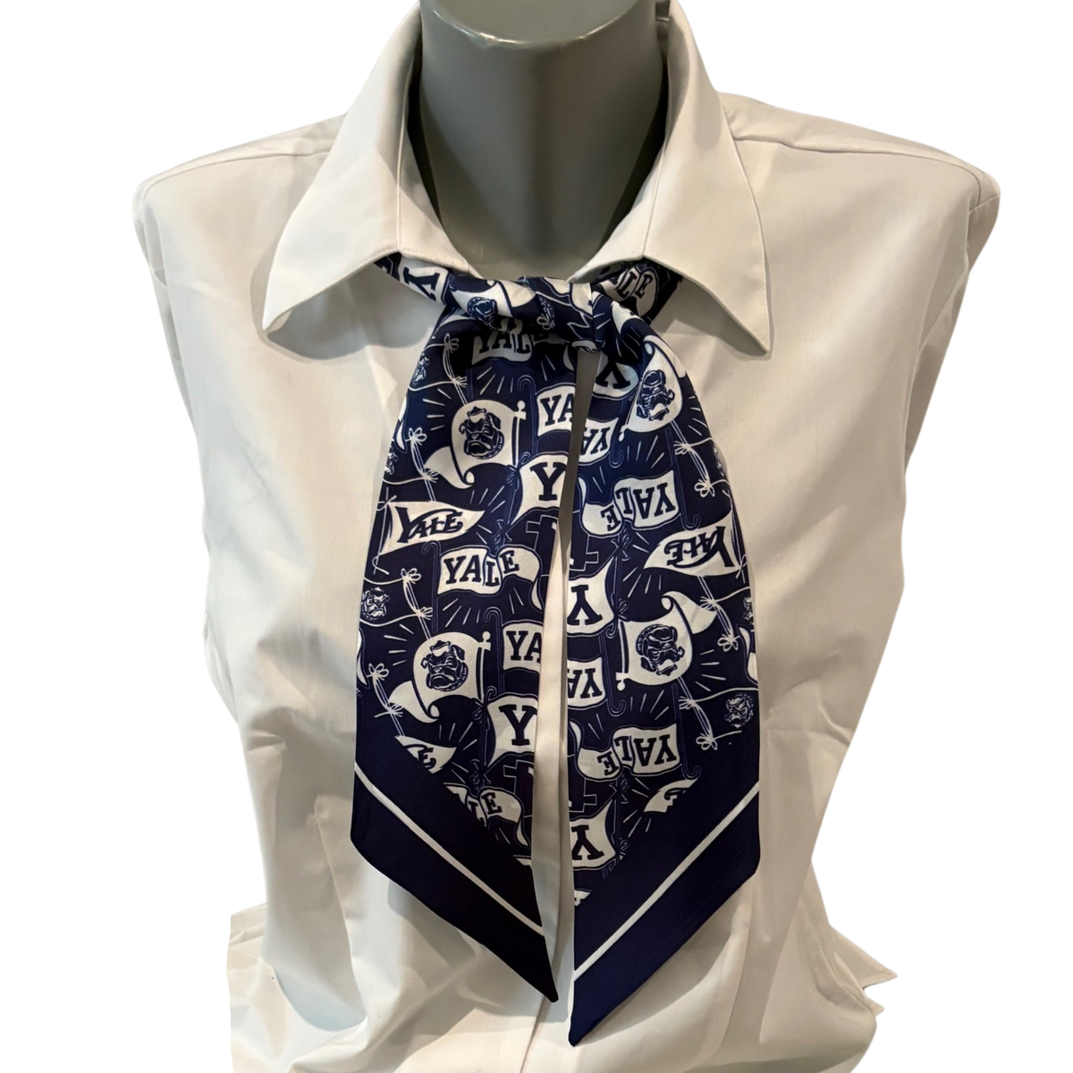 Yale Twilly Scarf — Yale Bulldog Blue by Campus Customs