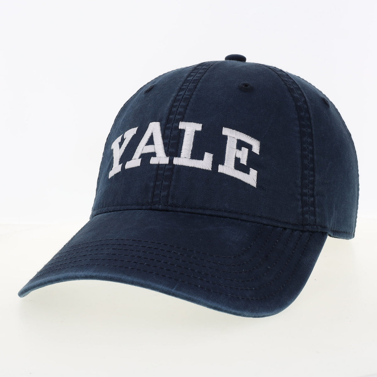 Legacy Arched Yale Dad Hat — Yale Bulldog Blue by Campus Customs