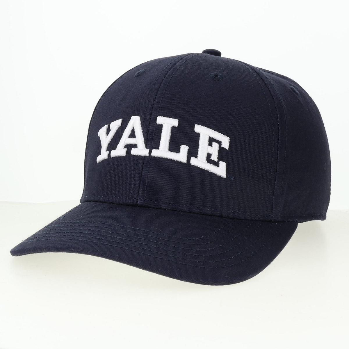 Legacy Arched Yale Snapback Hat — Yale Bulldog Blue by Campus Customs