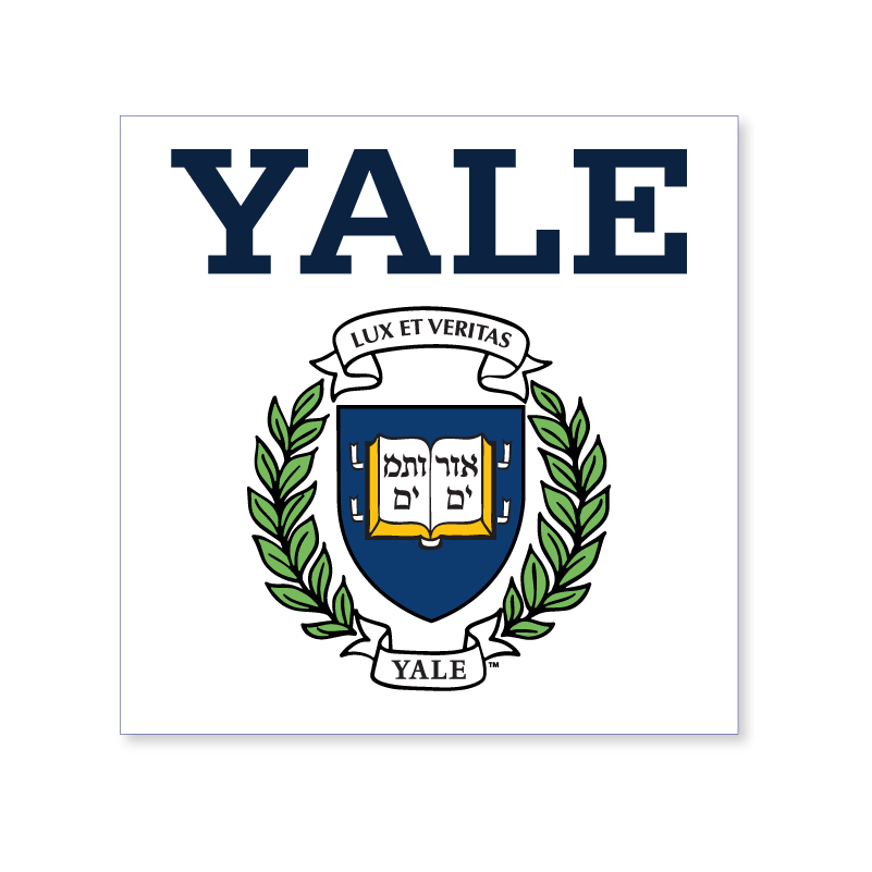 Yale Crest Magnet — Yale Bulldog Blue by Campus Customs
