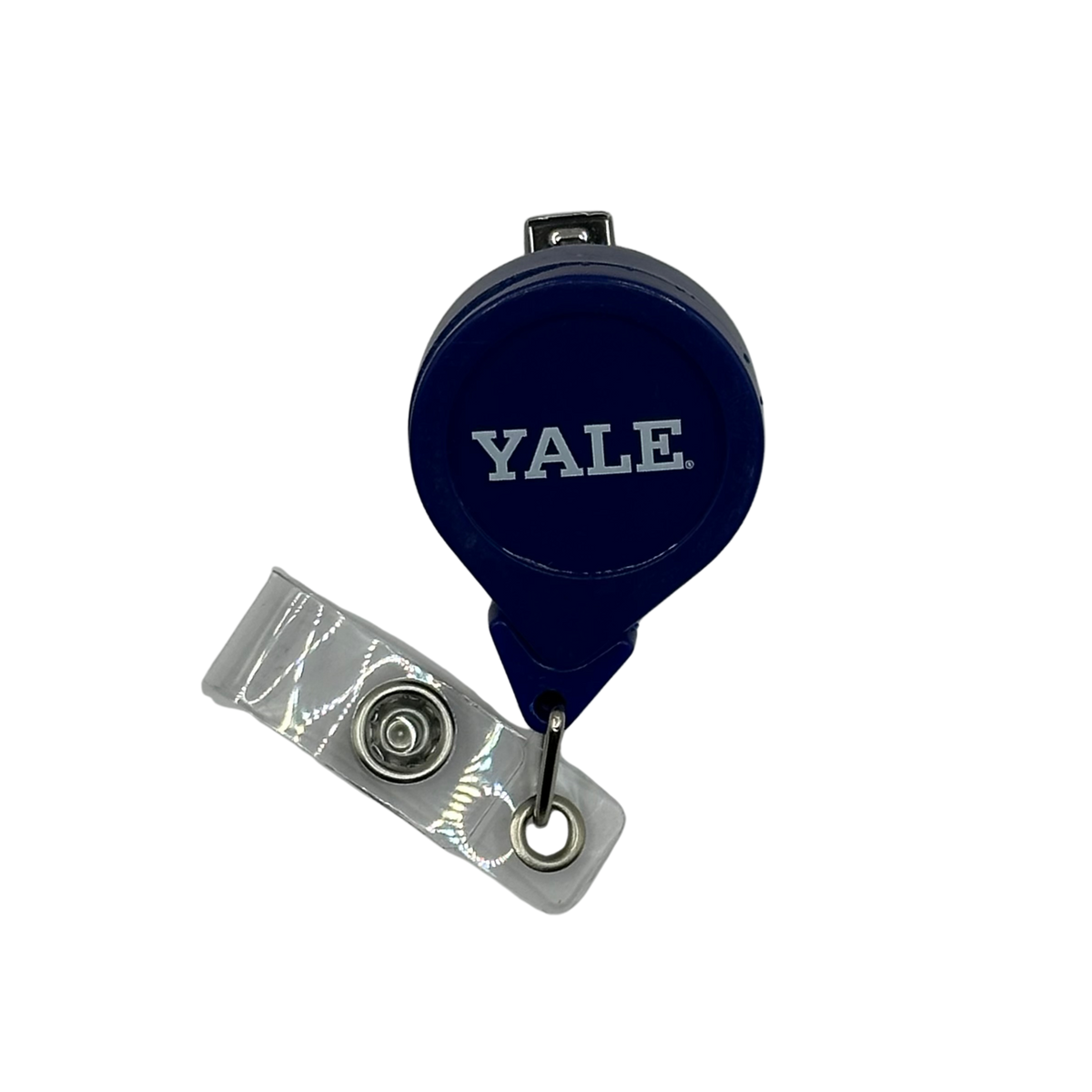 Big Yale Badge Holder — Yale Bulldog Blue by Campus Customs