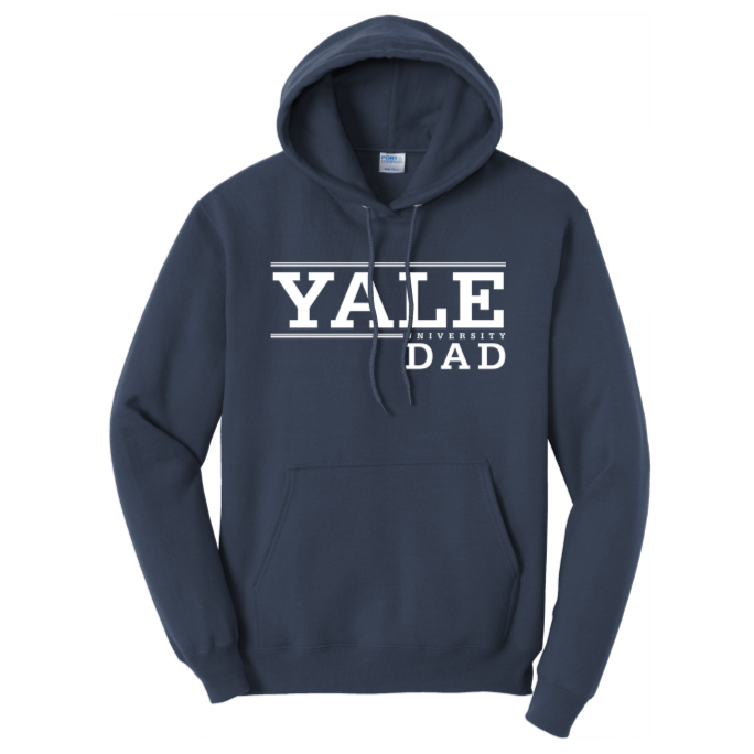 Yale Relative Hoodie - Dad — Yale Bulldog Blue by Campus Customs
