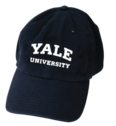 Yale University Dad Hat — Yale Bulldog Blue by Campus Customs