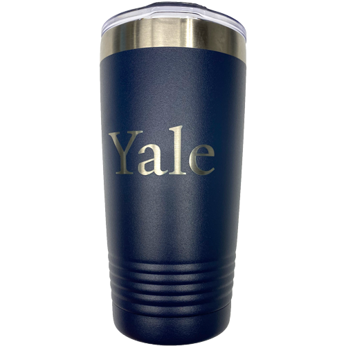 Yale Wordmark Tumbler — Yale Bulldog Blue by Campus Customs