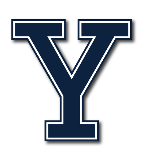 Y Decal — Yale Bulldog Blue by Campus Customs