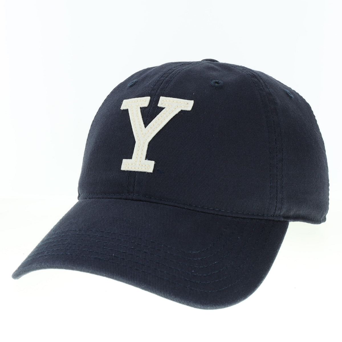 Legacy Varsity Y Hat — Yale Bulldog Blue by Campus Customs