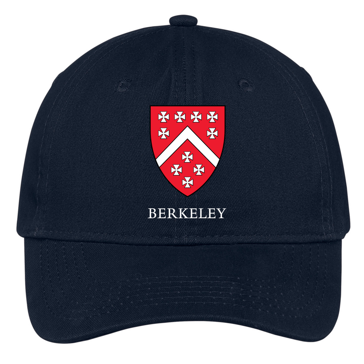 Residential College Hat - Berkeley — Yale Bulldog Blue by Campus Customs