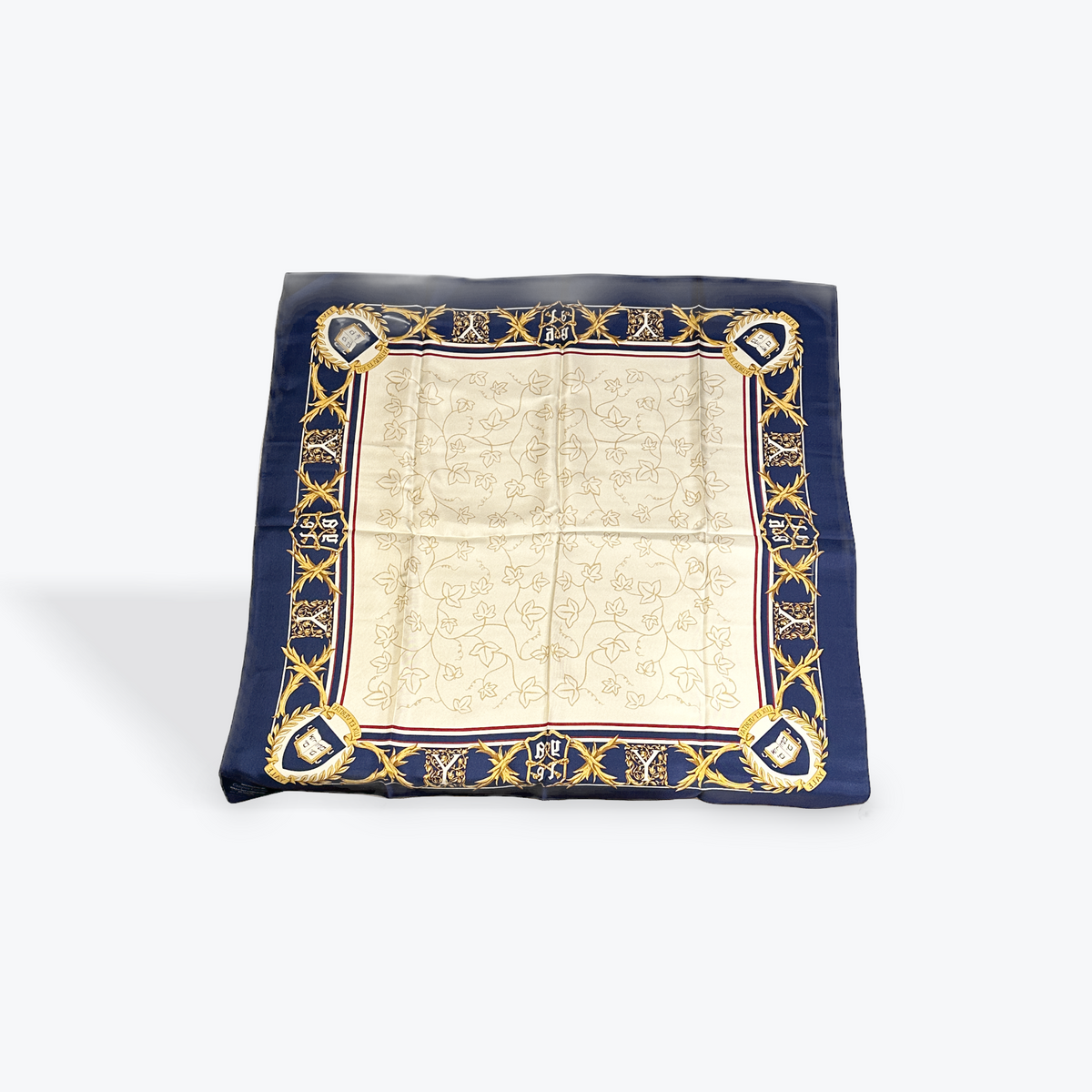 Yale Silk Scarf — Yale Bulldog Blue by Campus Customs