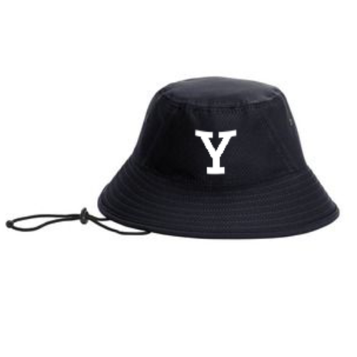 Y Bucket Hat — Yale Bulldog Blue by Campus Customs