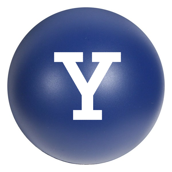 Y Stress Ball — Yale Bulldog Blue by Campus Customs