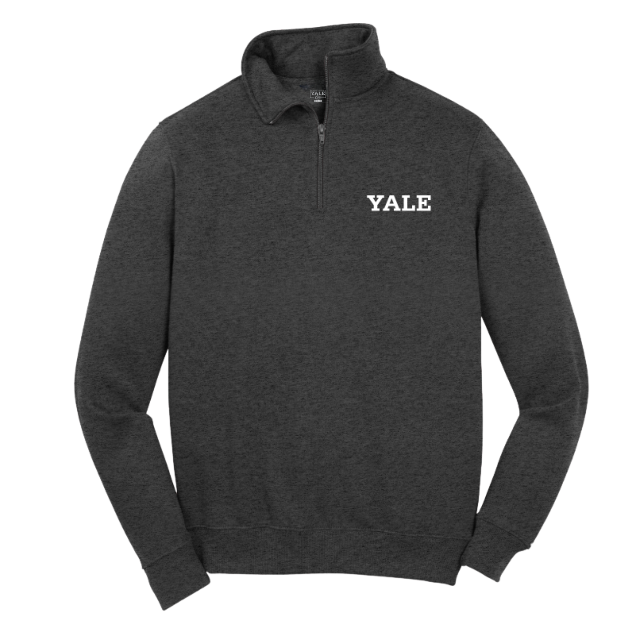 Yale Embroidered 1/4 Zip — Yale Bulldog Blue by Campus Customs