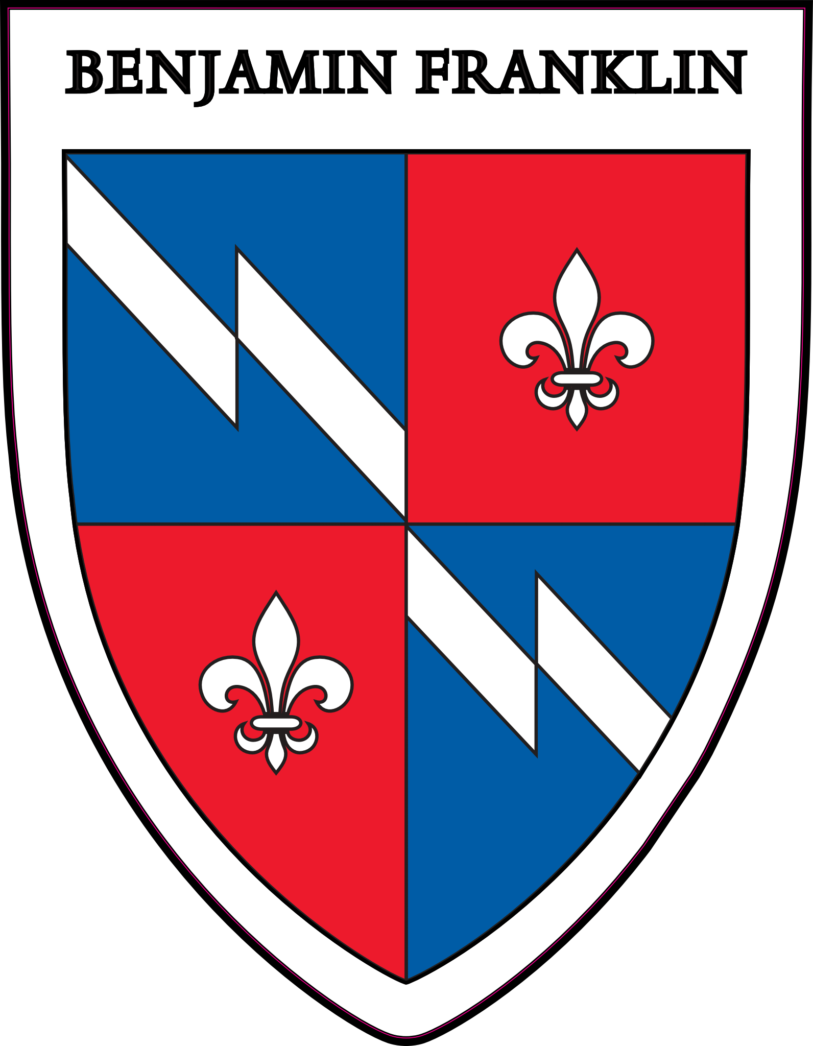 Residential College Decal - Benjamin Franklin — Yale Bulldog Blue by ...