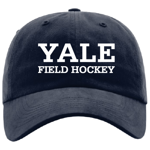 Yale Sports Hat - Field Hockey — Yale Bulldog Blue by Campus Customs