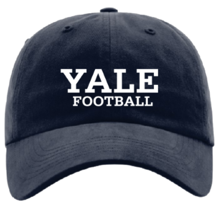 Yale Sports Hat - Football — Yale Bulldog Blue by Campus Customs